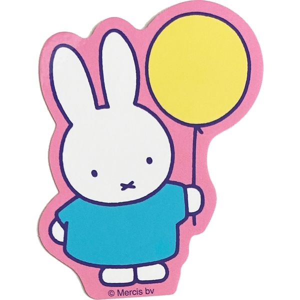 Miffy with Balloon Sticker – zillymonkey