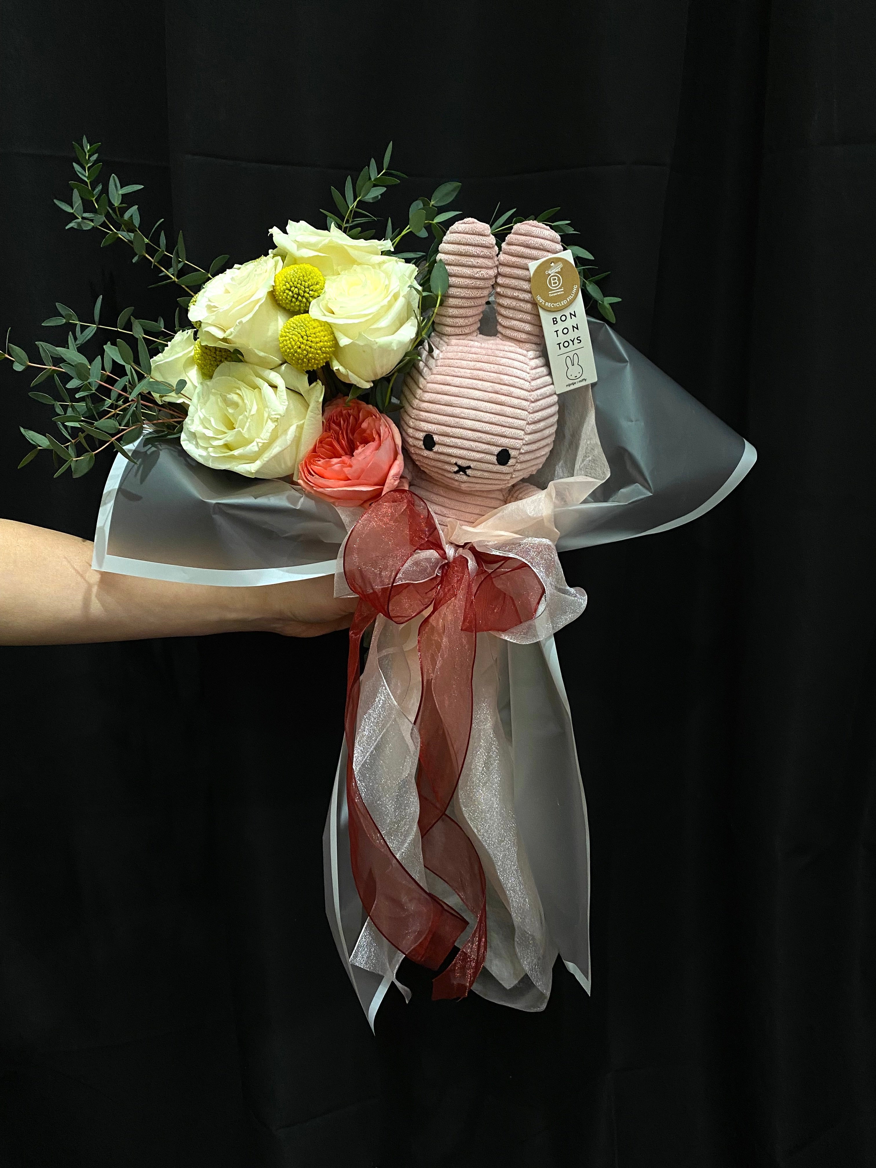 Miffy Fresh Flower Bouquet – A Sweet & Whimsical Gift – zillymonkey