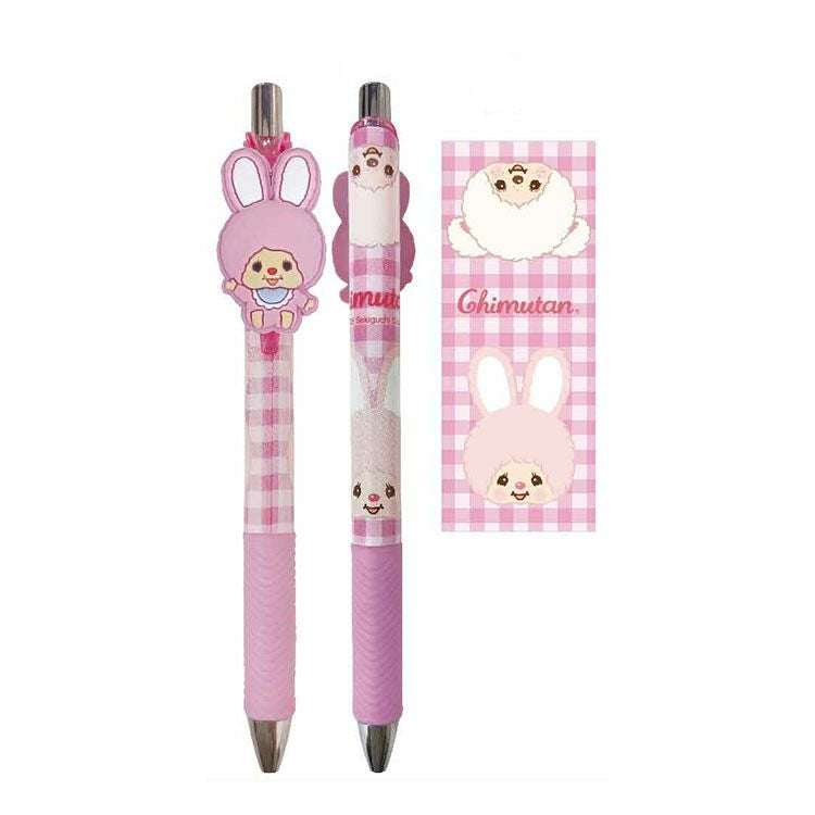 Monchhichi Checker Pen - Pink – zillymonkey