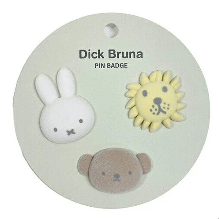 Miffy, Boris & Lion Brushed Pin – zillymonkey