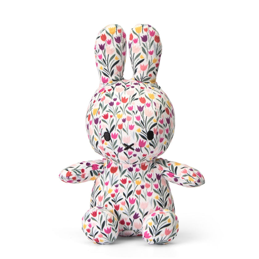 Miffy Sitting Teddy Soft Green by Bon Ton Toys | zillymonkey