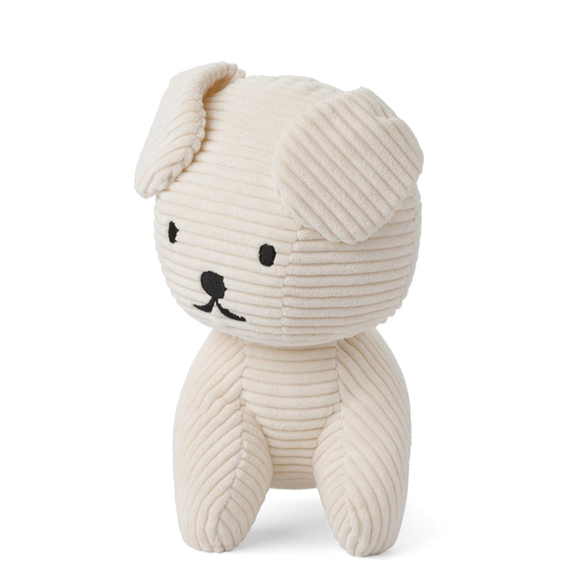 Snuffy Dog Corduroy Plush Beige by Bon Ton Toys | zillymonkey