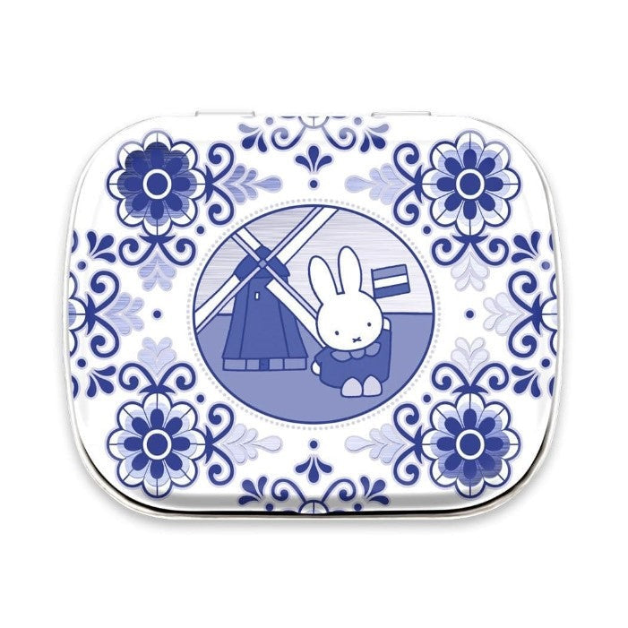 Miffy Delft Blue Tin with Sugar-free Mints by MTDay | zillymonkey
