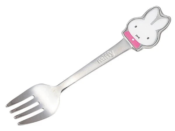 Miffy Face Stainless Steel Pink Fork – zillymonkey