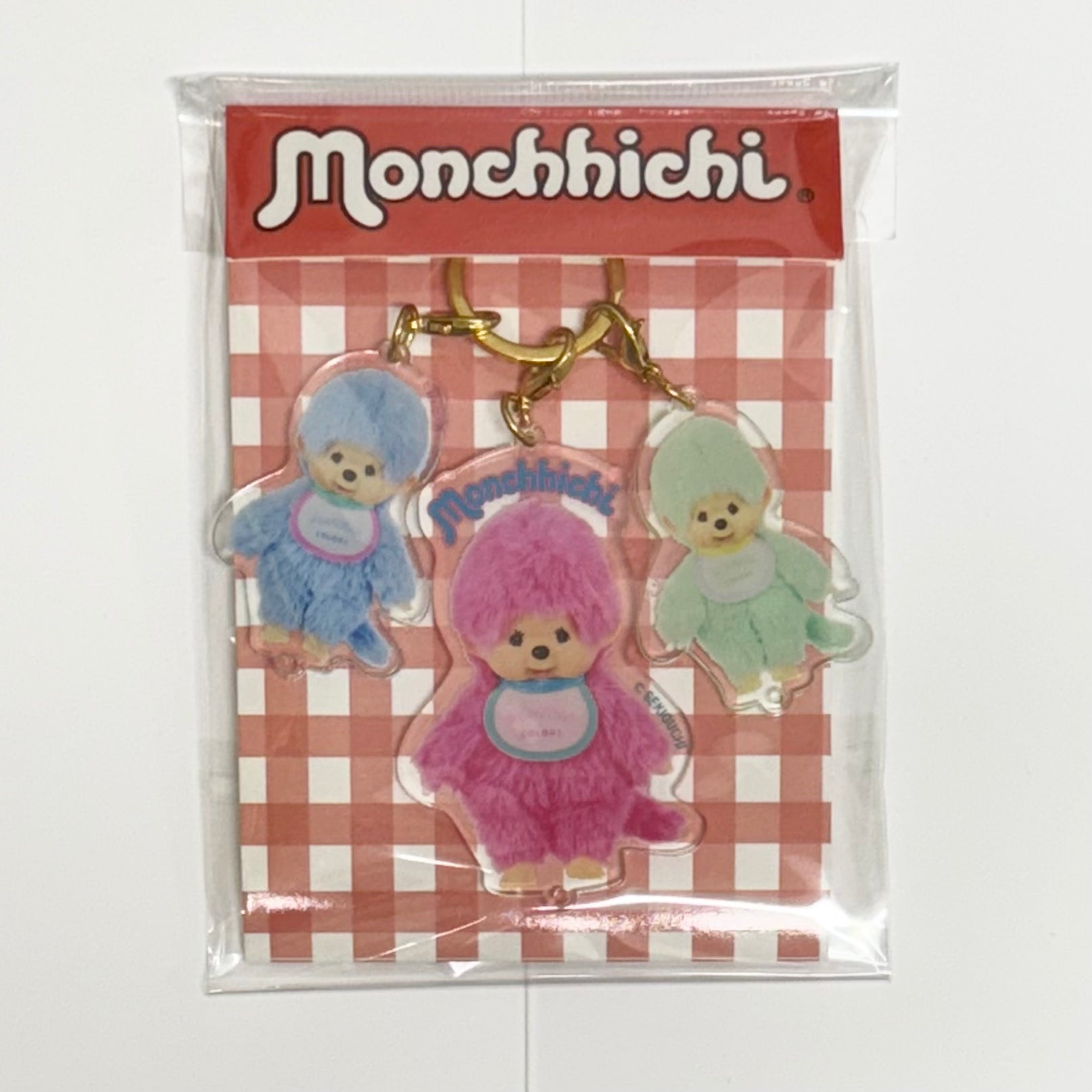Monchhichi Multi Charm Keychain - Color – zillymonkey