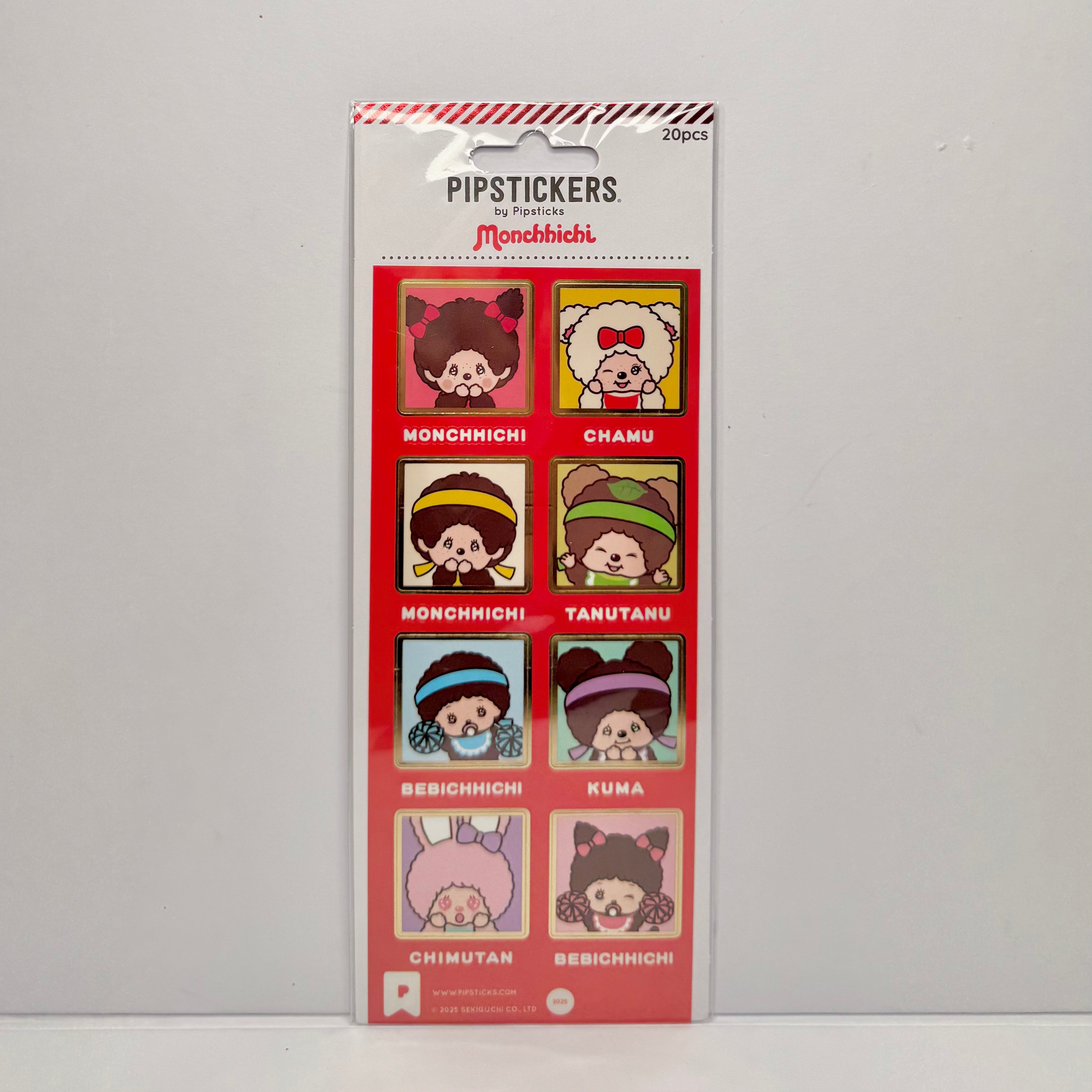 Monchhichi and Friends Stickers – zillymonkey