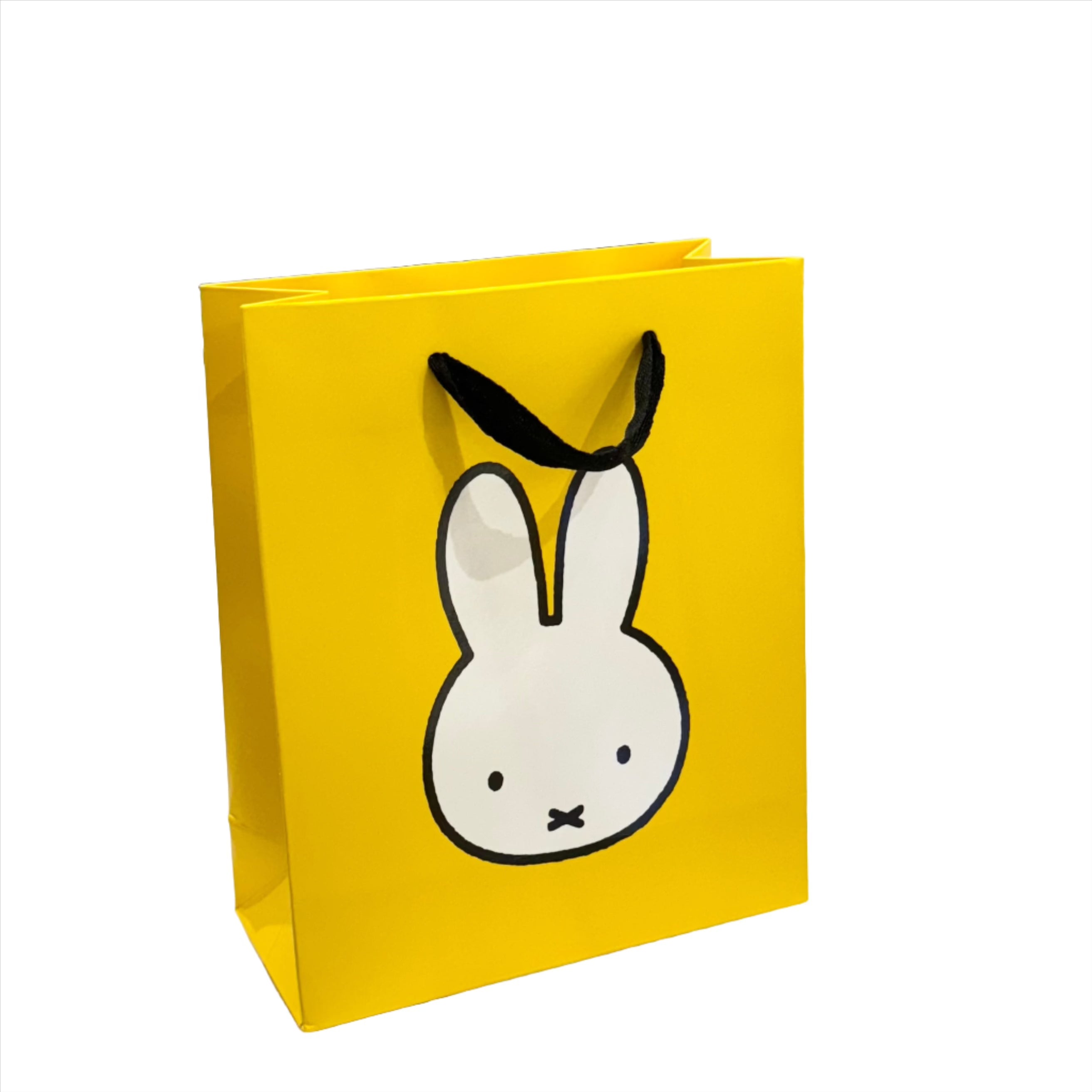 Miffy Yellow Paper Gift Bag – zillymonkey