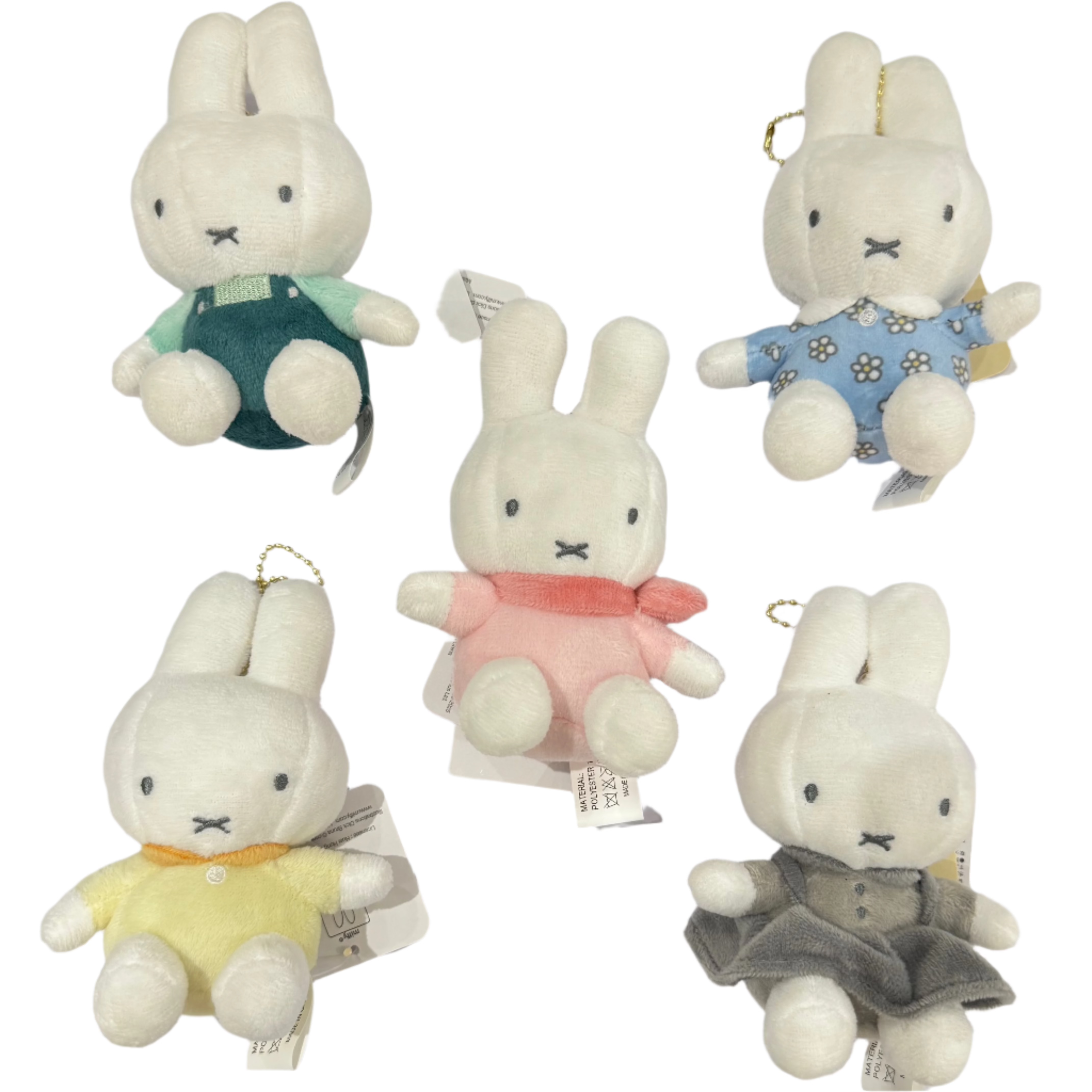 Miffy Color Charm Keychain – zillymonkey