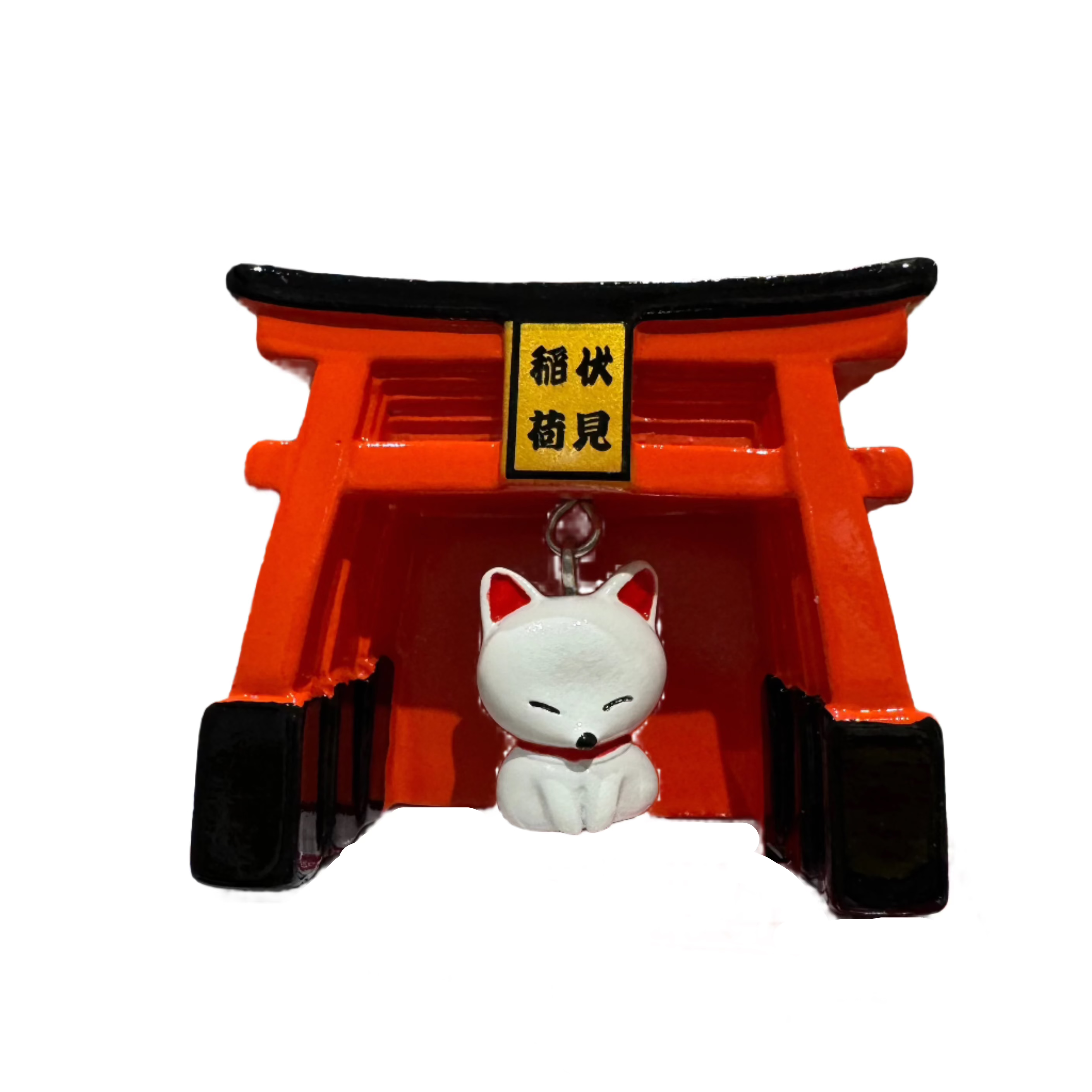 Japanese Torii Gate Fox Magnet – zillymonkey