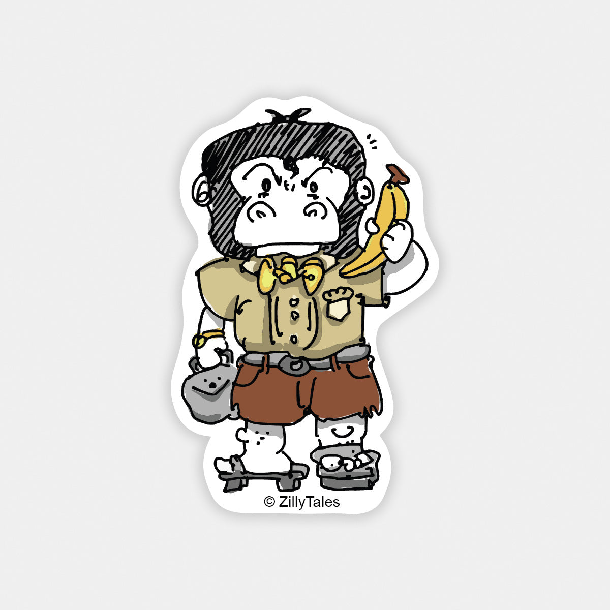 Boss Scout Sticker | ZillyTales Vinyl Decal for Laptops & Bottles ...