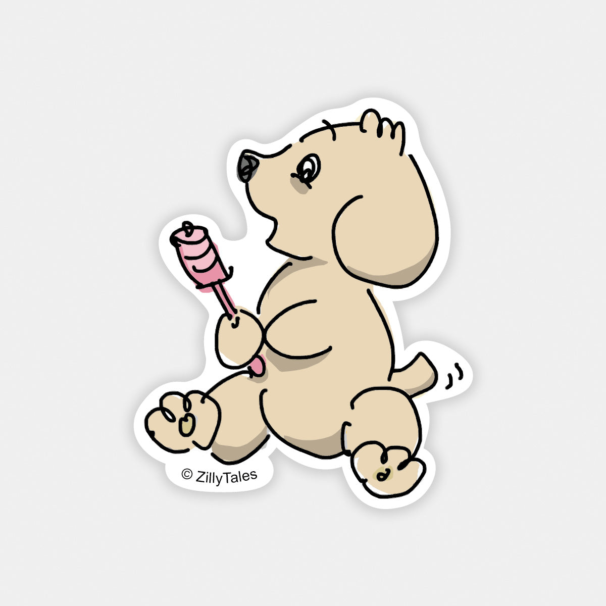 Sora the Puppy Sticker Sticker | ZillyTales Laptop Bottle Vinyl Decal ...