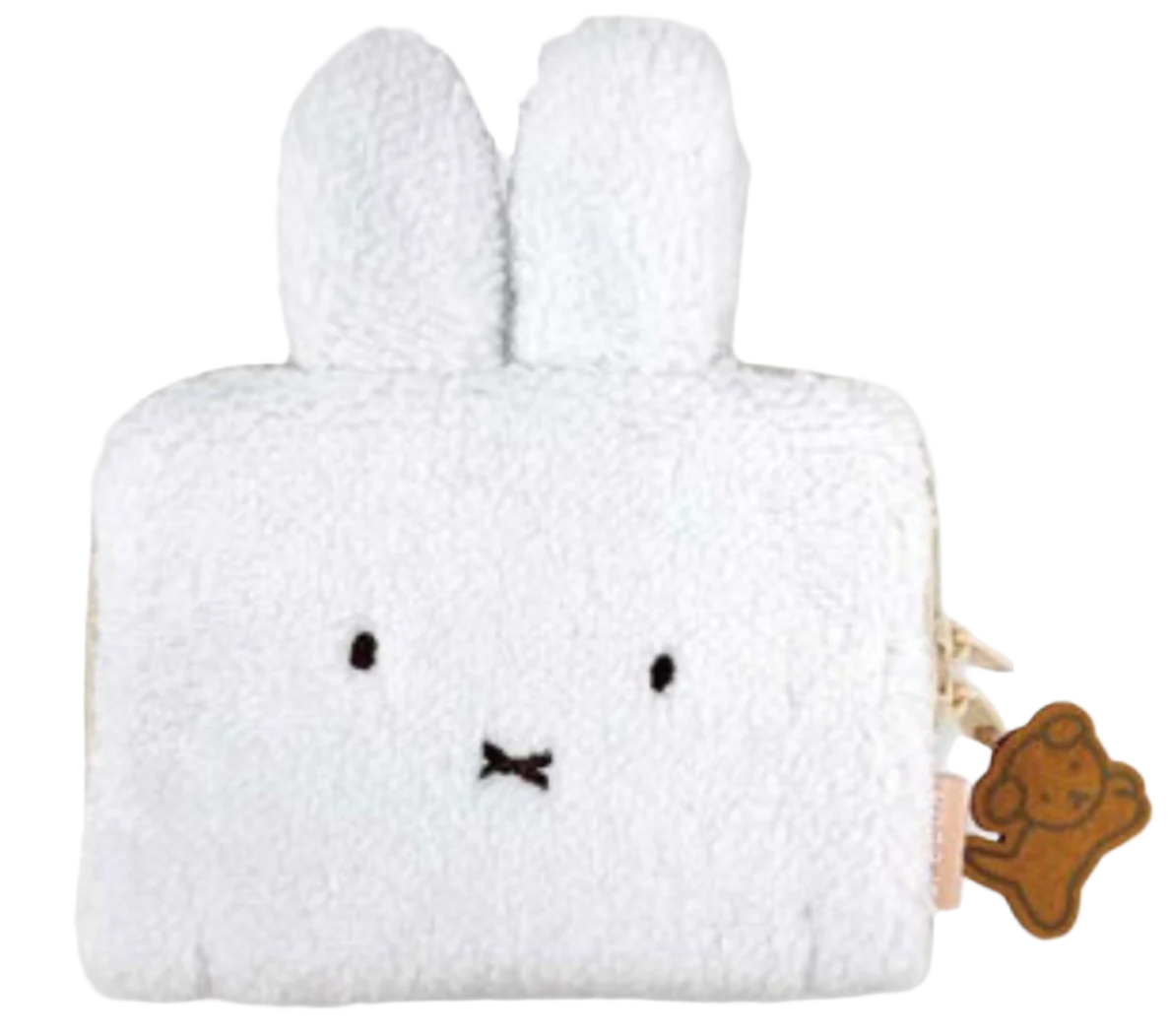 Miffy Pink Fluffy Plush Pouch | zillymonkey