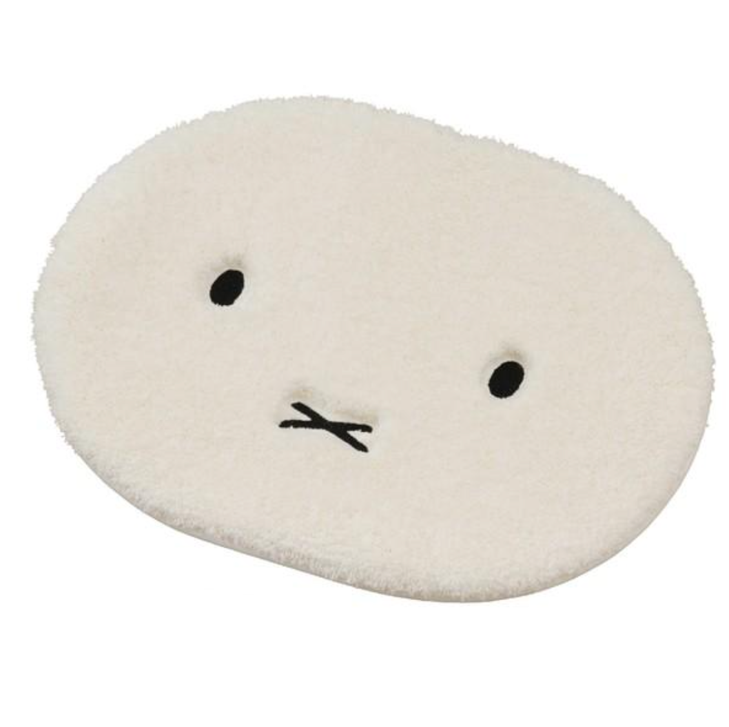 Miffy Face Oval Bath Mat – zillymonkey
