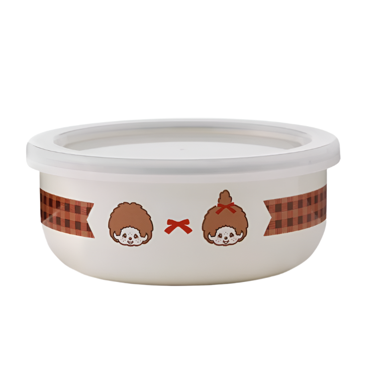 Monchhichi Checker Enamel Storage Bowl – zillymonkey