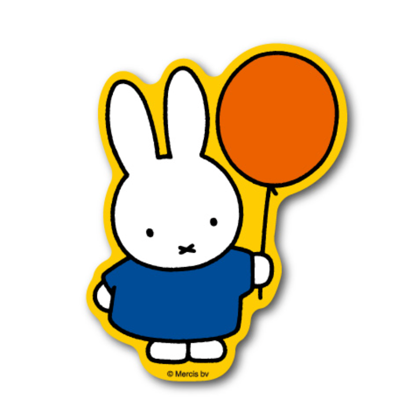 Miffy Balloon Sticker – zillymonkey