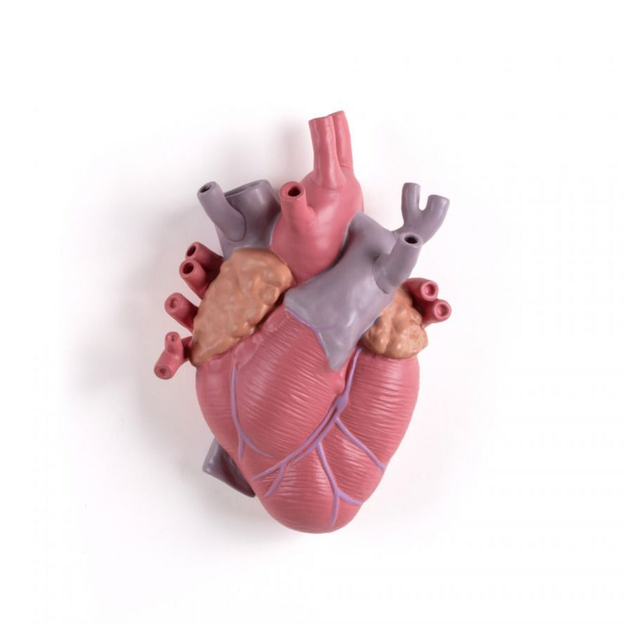 Love in Bloom Porcelain Heart Vase Color by Seletti | zillymonkey