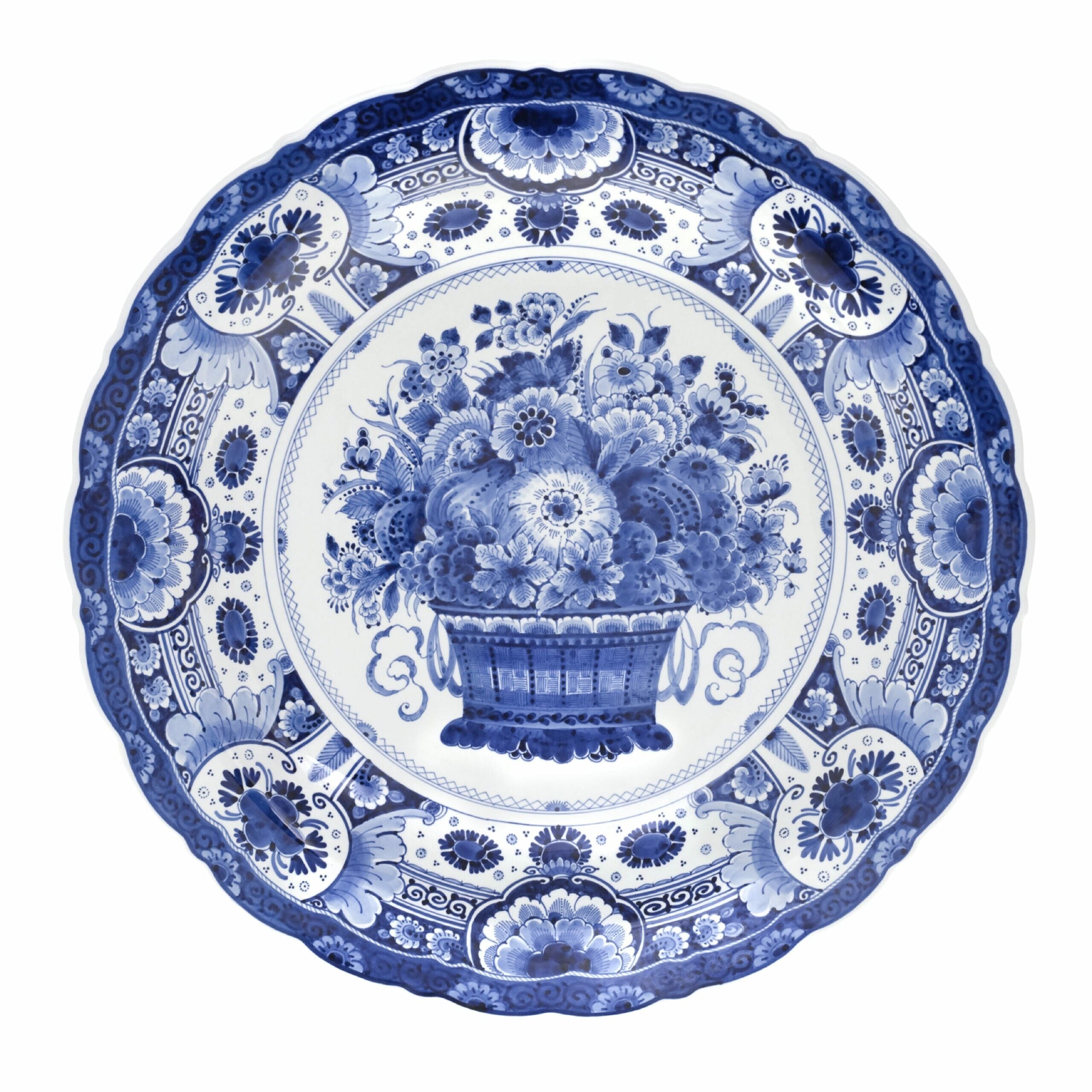 Royal Delft Plate Iconic Hand-Painted zillymonkey