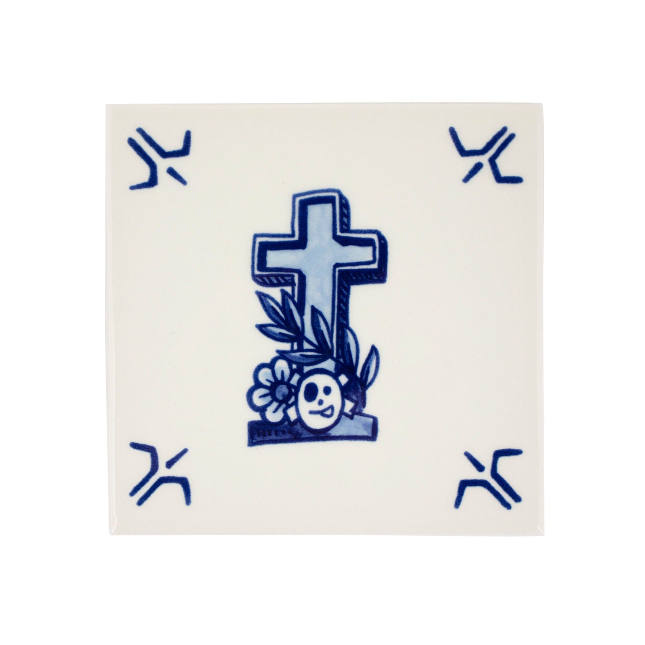Tile Faith Delft Blue by Royal Delft | zillymonkey