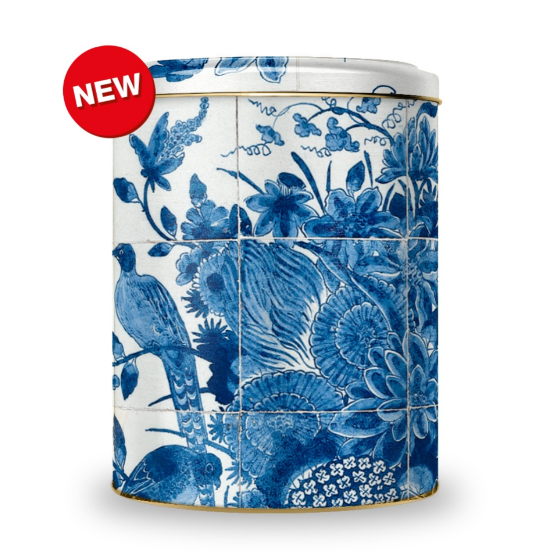 Delft Blue Oversized Storage Tin Container by MTDay | zillymonkey