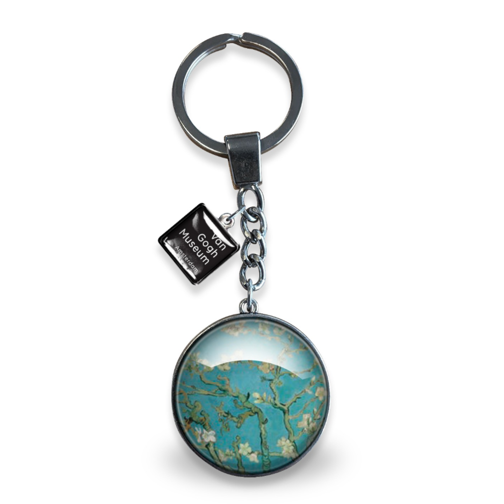 Van Gogh Almond Blossom Glass Keychain Van Gogh Museum | zillymonkey
