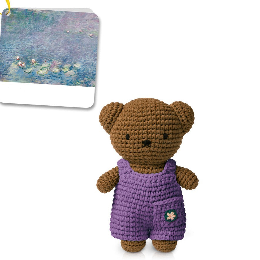 Crocheted Boris Monet Water Lilies Overall by Just Dutch | zillymonkey