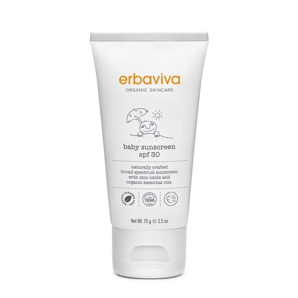 Erbaviva Organic Baby Sunscreen SPF30 | zillymonkey