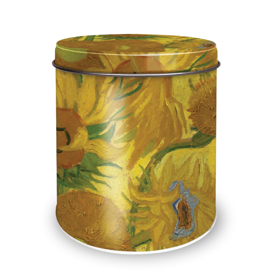 Van Gogh Sunflowers Cookie Tin Container by MTDay | zillymonkey