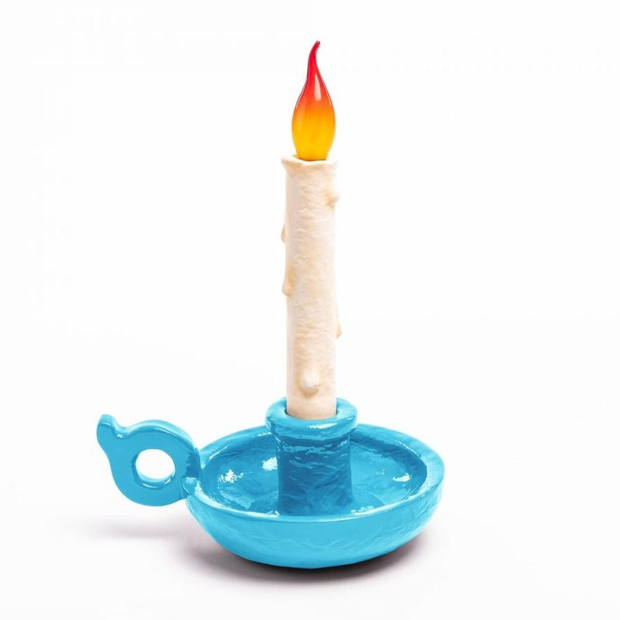 Bugia Lamp Light Blue by Seletti | zillymonkey